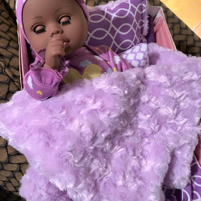 Minky Doll Bedding, Cats/with Reversible Aqua Minky ,fits American Girl ...