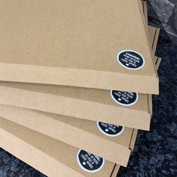 Cute Packaging Stickers, Happy Post Stickers, Cute Happy Mail Sticker ...