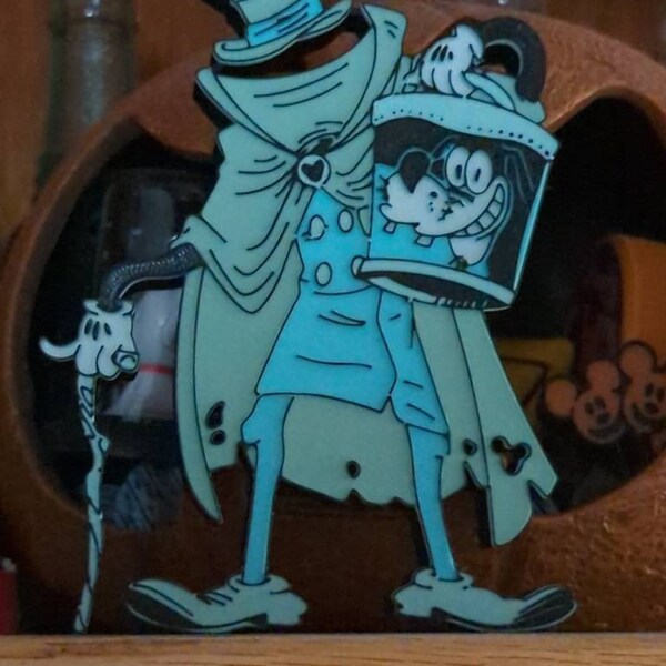 Goofy as the Haunted Mansion Hat Box Ghost Decoration 3d Printed - Etsy