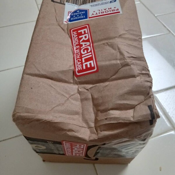 Gold Infinity Symbol/venn Diagram Brooch/pin With Red and Turquoise ...