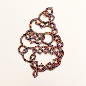 Tatting Pattern PDF moon for Shuttles - Etsy