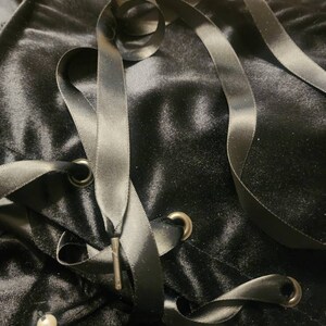 Satin Ribbon Corset Lacing Lacing for Stays and Corsets Double Sided ...