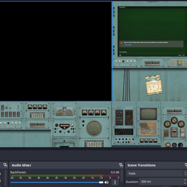 Mech Cockpit Animated Overlay Sidebar Assets For Twitch Or Youtube Etsy