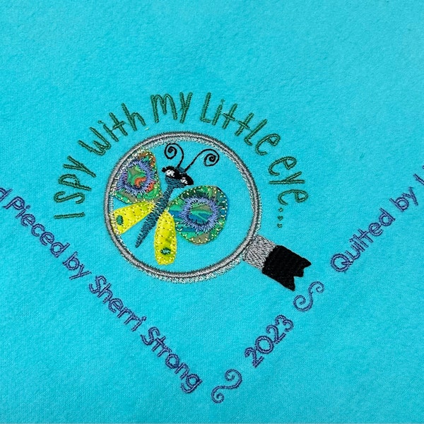 This Week-bie 20 ZOOM in on SUMMER - Machine Embroidered Magnifier ...