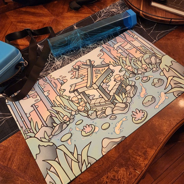 Rainbow Shrine Playmat // Deskmat and Mousepad // Accessories for MTG ...