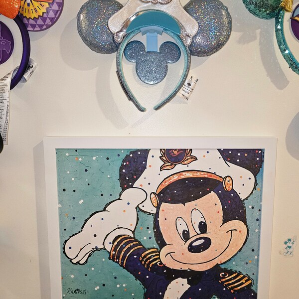 Glitter Mouse Head Hooks, Mouse Ears Display - Etsy