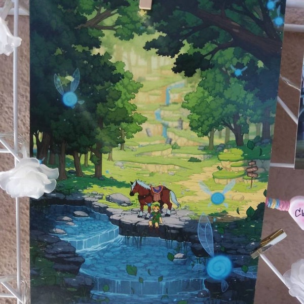 Legend of Zelda Art Print - Etsy