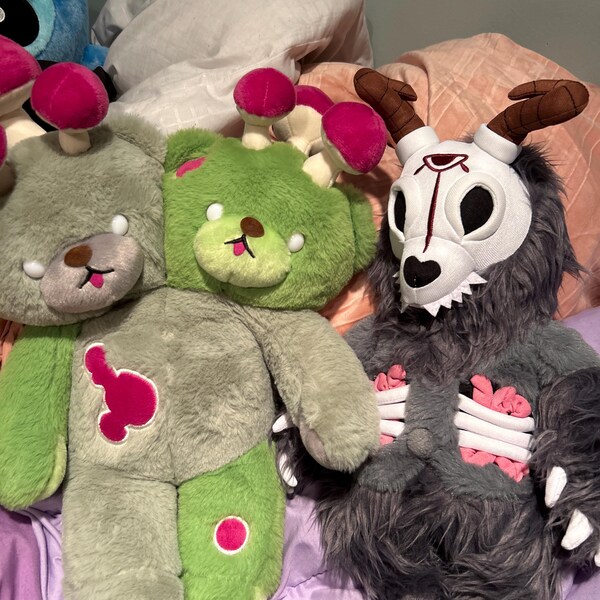 WENDIGO Cryptid Plushie Strange Fellows - Etsy