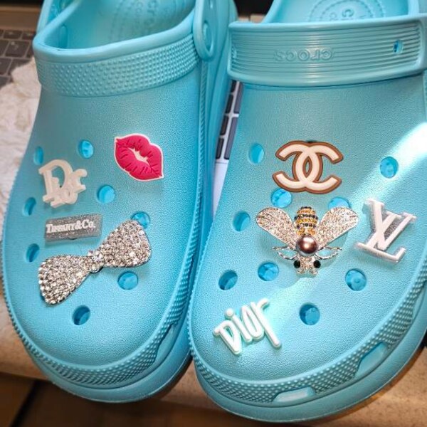 Shoelace Clog Charms Set, Pearl Clog Charms Pack Custom Shoe Chains ...