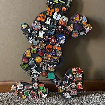 Mickey Full Body Pin Board, Mickey Black Pin Board, Mickey Full Body ...