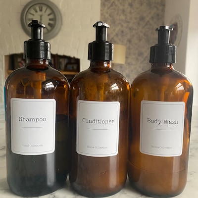 Personalised Minimalist Labels Waterproof Oil Proof Labels for Kitchen ...