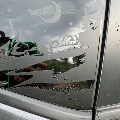 Compass Adventure Side Body Vinyl Decal, Side Panel Decal, Stripe Decal ...