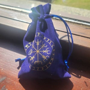 Rune Stones Gift Set Includes 21 Page Guide Book and Free Satin Lined ...