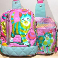 Pebble Sling Bag SEWING PATTERN. Convertible Backpack Pattern ...