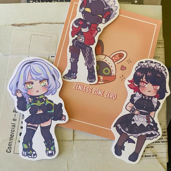 OMORI MEWO Vinyl Matte Stickers Hero , Mari , Sunny , Basil , Kel and ...