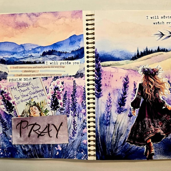 OLW COURAGE - Bible Journaling Printable, Faith Based Art Journaling ...