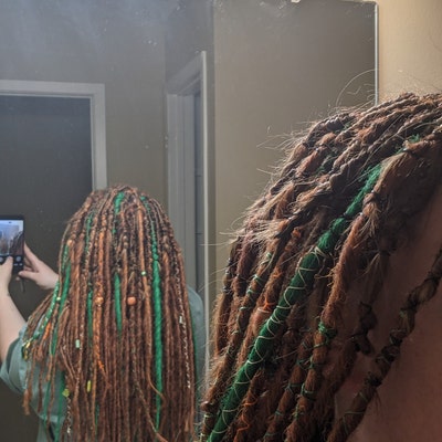 10 X Custom Handmade Single Ended Synthetic Dreadlocks Dreads - Etsy