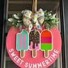 Summer Front Door Decor Popsicle Summer Wreath Sweet Summer Time Summer ...