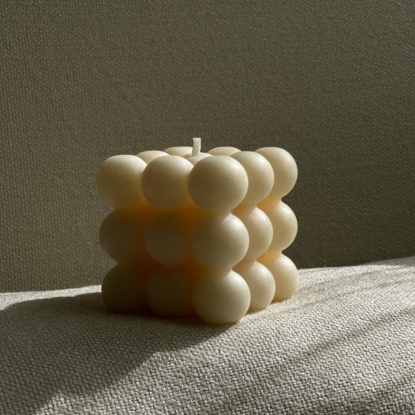 Female Body Candle – Sculptural Soy Wax Candle – Handmade Gift for Her ...