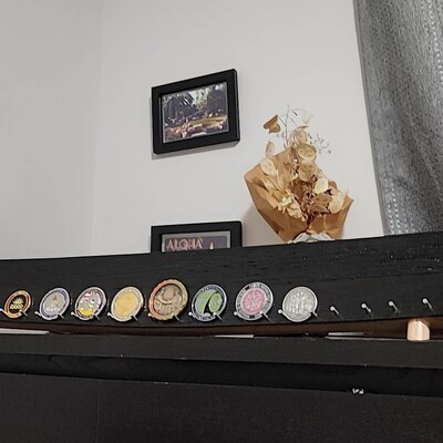 Challenge Coin Display - Etsy