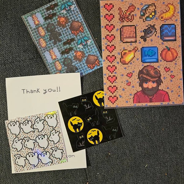 Stardew Valley Artifacts Sticker Sheet – SDV Complete Collection of 42 ...