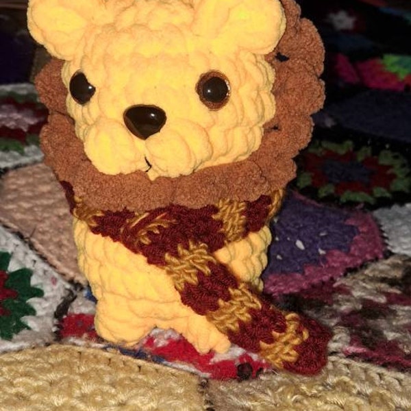 No Sew Chunky Lion Amigurumi Crochet Pattern - Etsy
