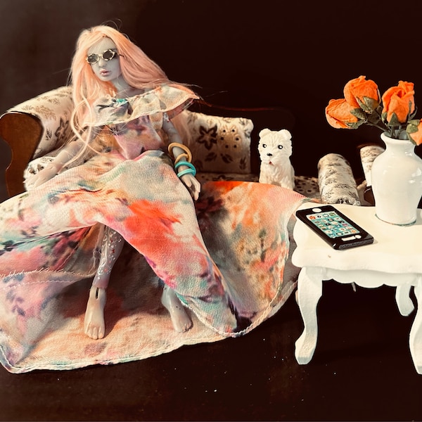 Dollhouse Miniature Smart Phone Mini Phone for Dolls House 1:12 Scale ...