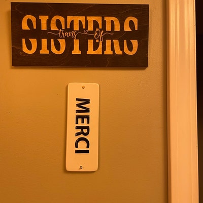 Personalized Sister Wood Sign Home Decor, Gift for Sister, Sister ...