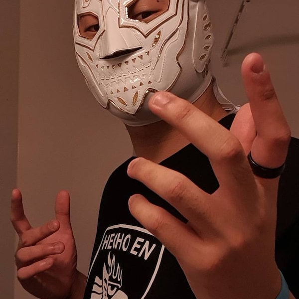 DESPERADO Mask Wrestling Mask Luchador Costume Wrestler Lucha Libre ...