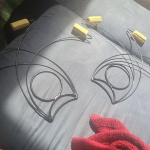 Fire Fans 7 Ceramic Wick, Spinning Props, Belly Dance Fans, Tech Fan ...