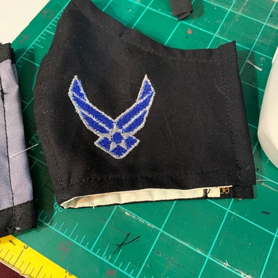 USAF Inspired Embroidery Machine Design in 4 Sizes to Fit 4 X 4 and 5 X ...