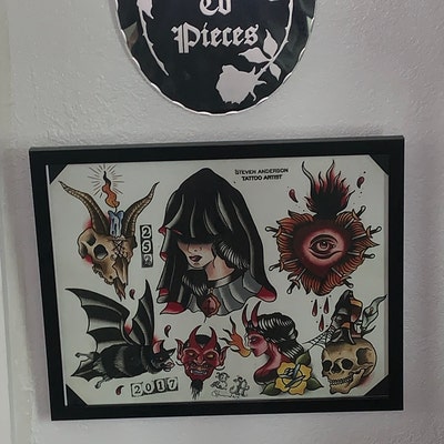 TATTOO FLASH SET 2020 - Etsy