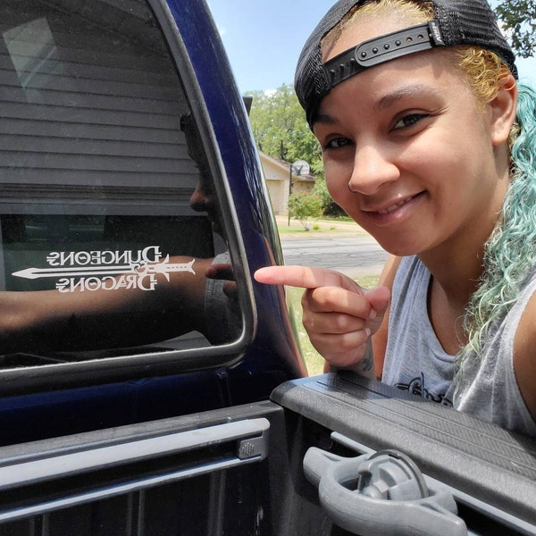 Dungeons and Dragons Vinyl Decal / Dnd 5e Vinyl Sticker / RPG Decal ...