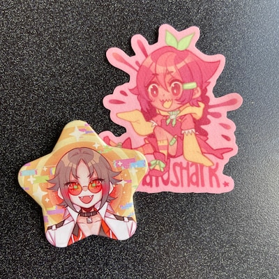 Nijisanji Vtuber Star Buttons - Etsy
