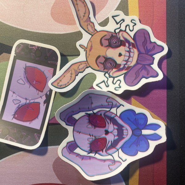 Five Nights at Freddy's: Vanny 4 Die-cut Sticker - Etsy