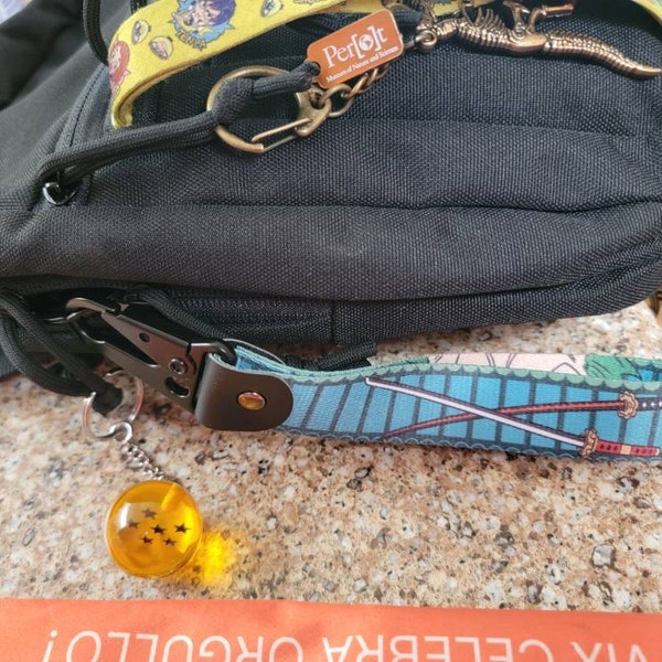Anime Keychain / Double Sided Strap Jet Tag - Etsy