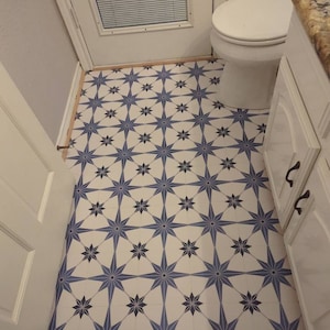 Ginger & off White Checker Solid Tile Wall Stair Floor Self Adhesive ...