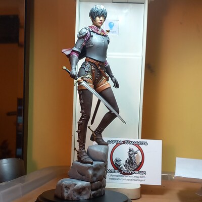 Eyrine the Forest Nymph 8K D&d/pathfinder 32mm 75mm 100mm Miniature ...