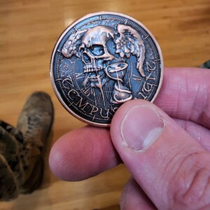 American Eagle Challenge Coin Strength Freedom Pride Antique - Etsy