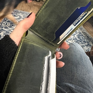 Leather Walletwalletman Leather Walletminimalist Walletpersonalize ...