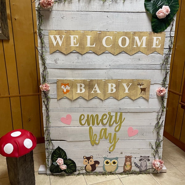 Glitter Name Banner, Custom Name Banner, Custom Glitter Name, Baby ...