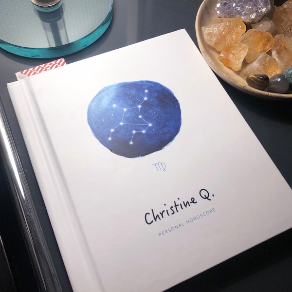Astrology: Birth Chart Reading in Hardcover Book - 100% Personalized ...