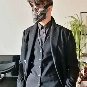 Fantasy Alchemist Mask, Old Man Mask - Etsy