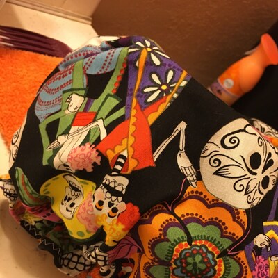 Retro Shower Cap Vintage Pinups Dia De Los Muertos Day of - Etsy