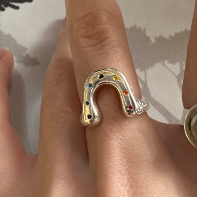 Gothic Arch Ring Wiccan Ring Witchy Ring Medieval Ring - Etsy