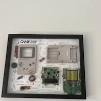 Disassembled Gameboy With Frame, Disassemble Art, Gameboy Teardown ...