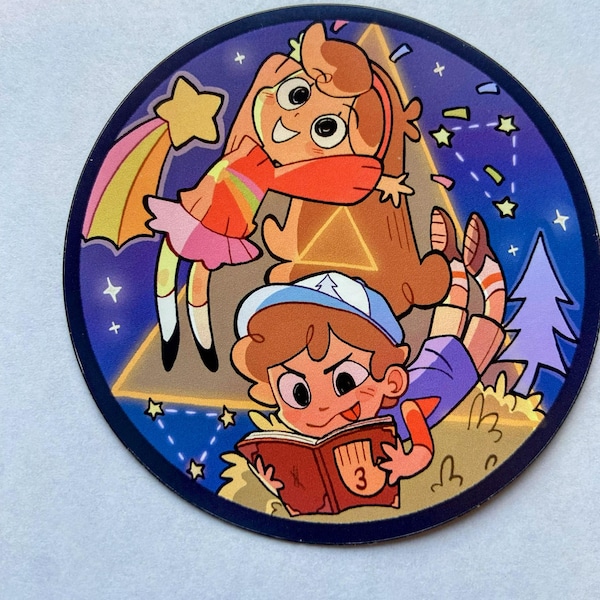 4-inch Gravity Falls Sticker - Etsy