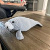 Adorable Crochet Manatee Pattern - Easy DIY PDF Ocean Animal Amigurumi ...