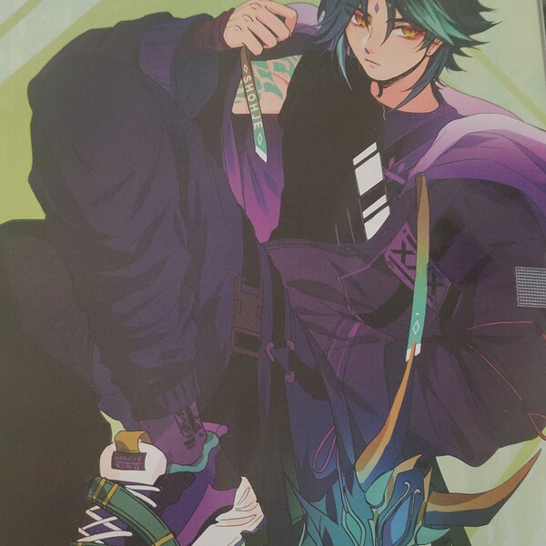 GENSHIN IMPACT - Xiao Fashion - PRINT (unofficial Fan Merch) - Etsy