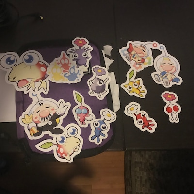 Pikmin Chibi Sticker Set - Etsy